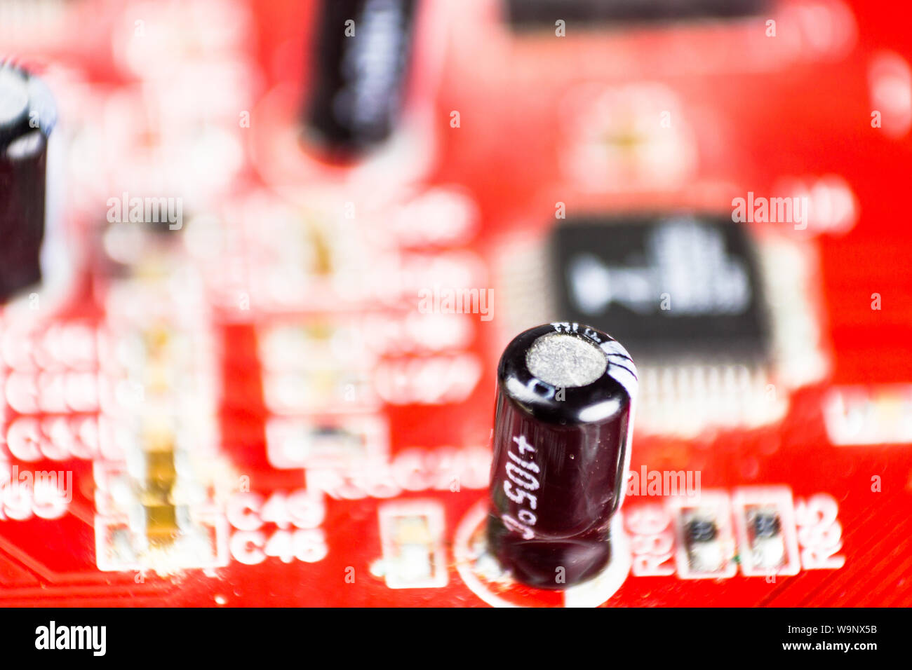 close up of sound card Stock Photo - Alamy