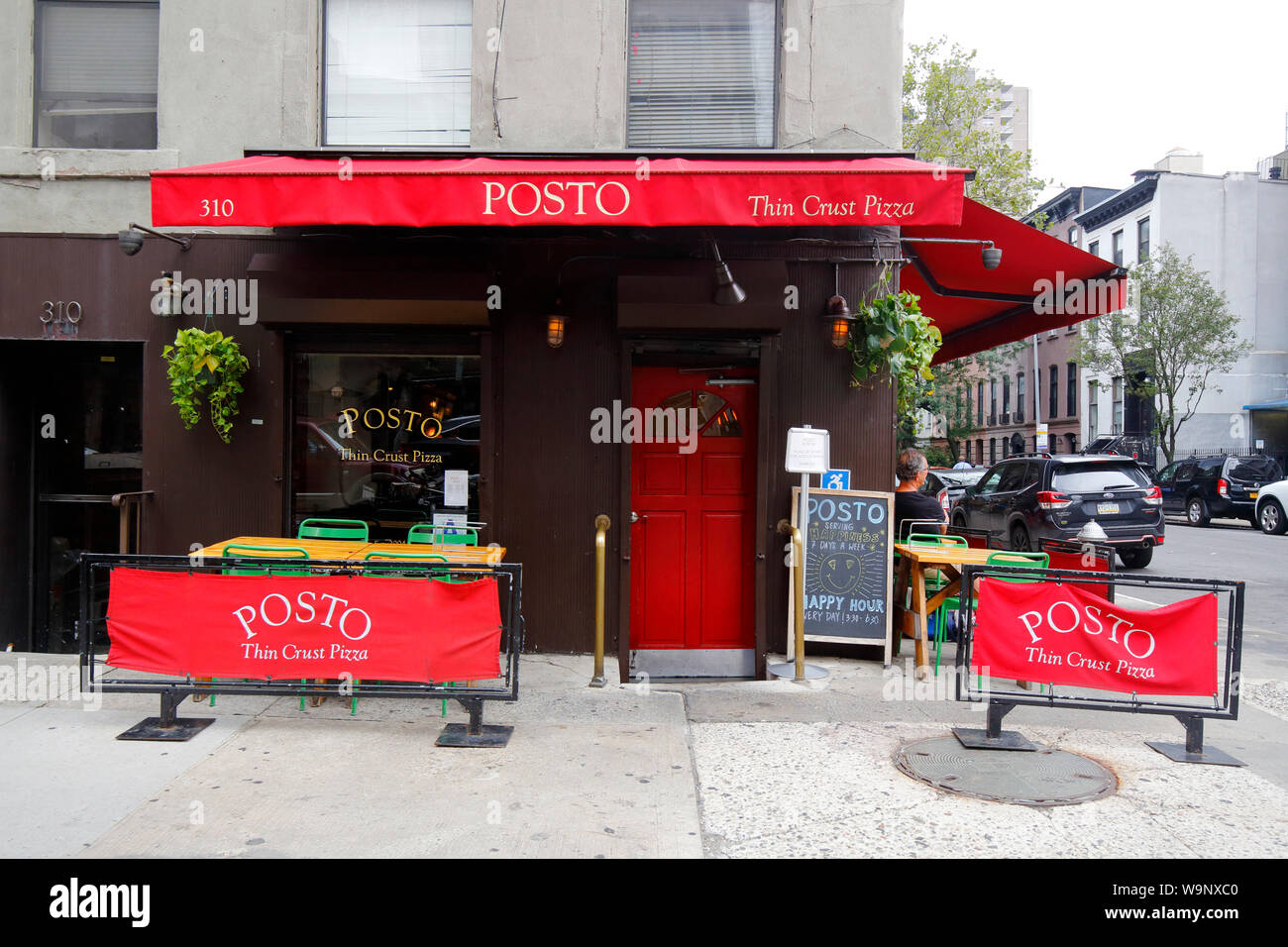 Posto Thin Crust Pizza, 310 Second Ave, New York, NY. exterior ...