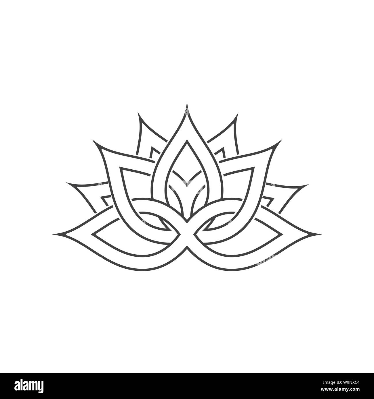 Beauty salon concept vector Black and White Stock Photos & Images - Alamy