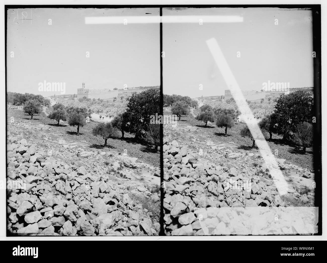 Bethlehem and surroundings. Mar Elias, Greek monastery Stock Photo - Alamy