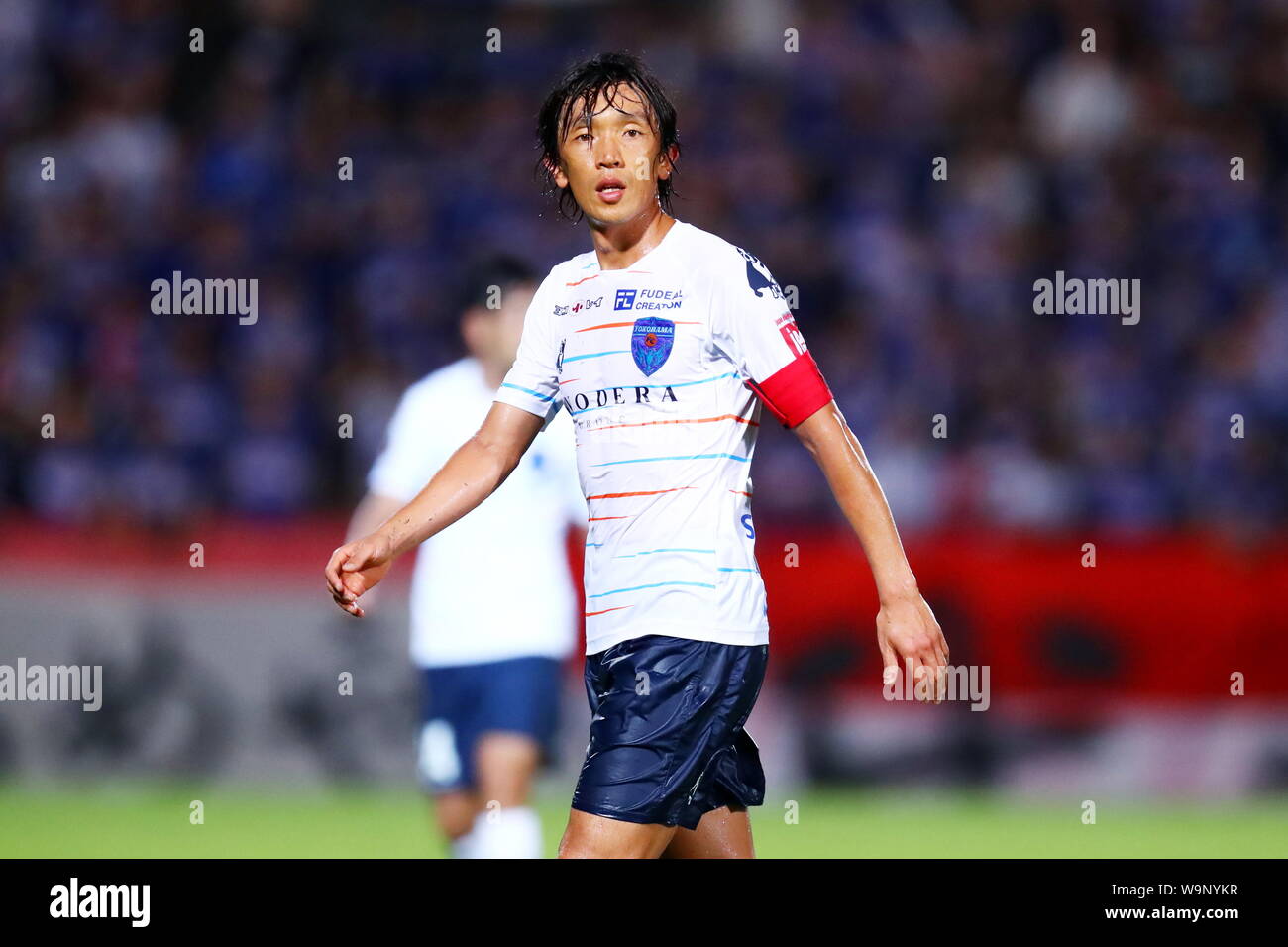 Kanagawa, Japan. 14th Aug, 2019. Shunsuke Nakamura (Yokohama FC ...