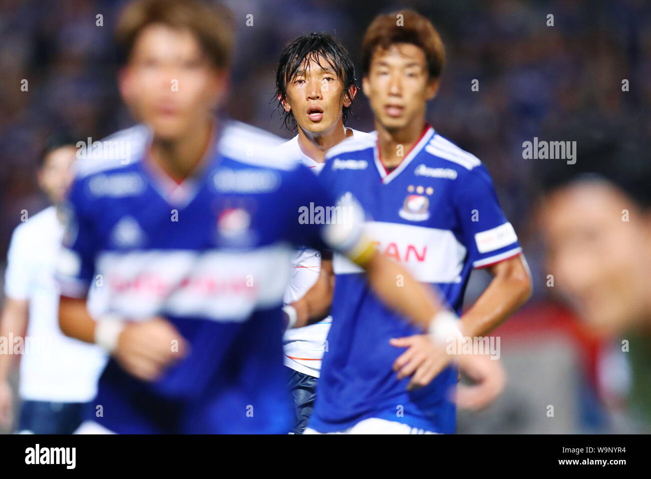 Kanagawa, Japan. 14th Aug, 2019. Shunsuke Nakamura (Yokohama FC ...