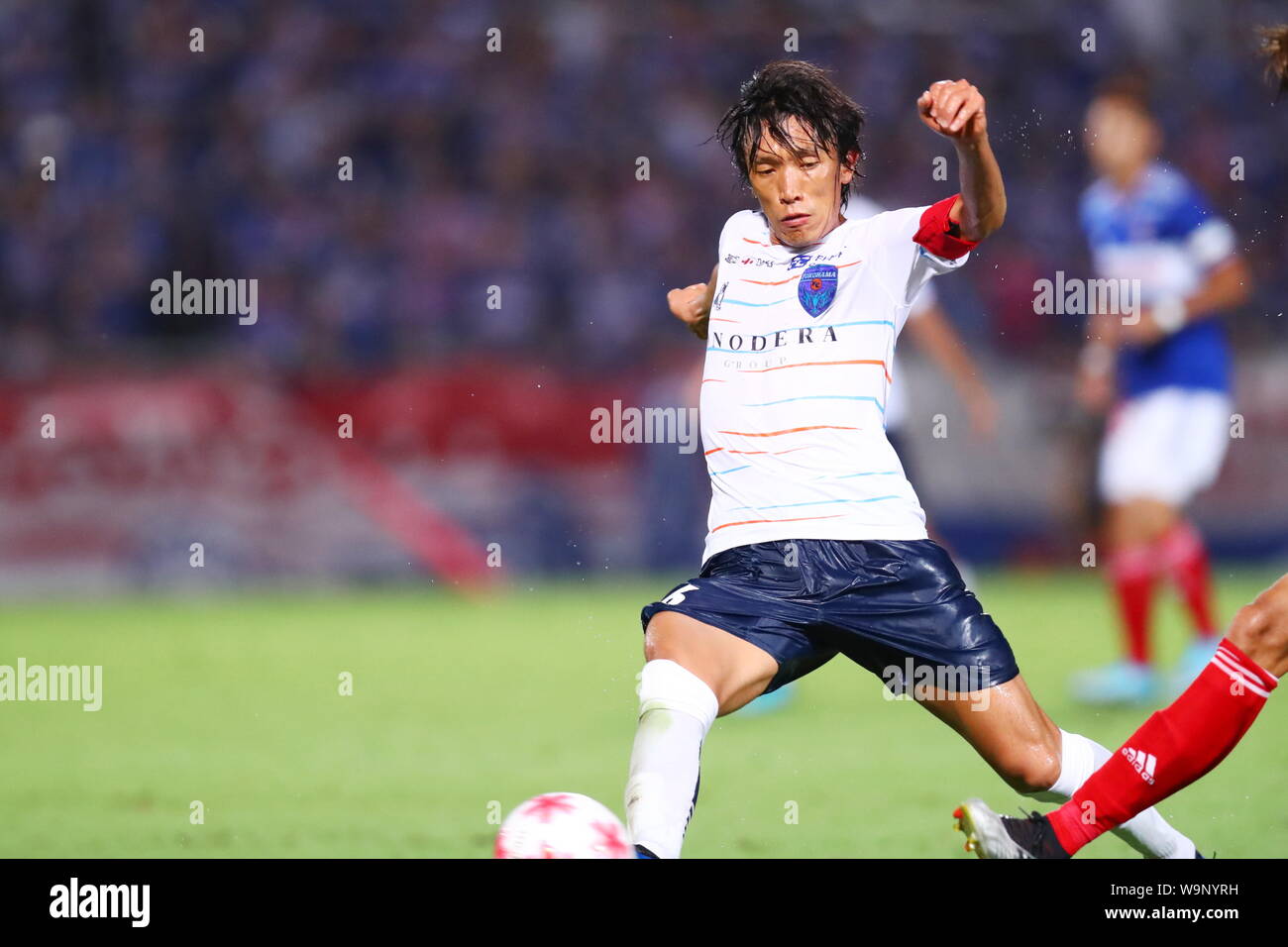 Kanagawa, Japan. 14th Aug, 2019. Shunsuke Nakamura (Yokohama FC ...