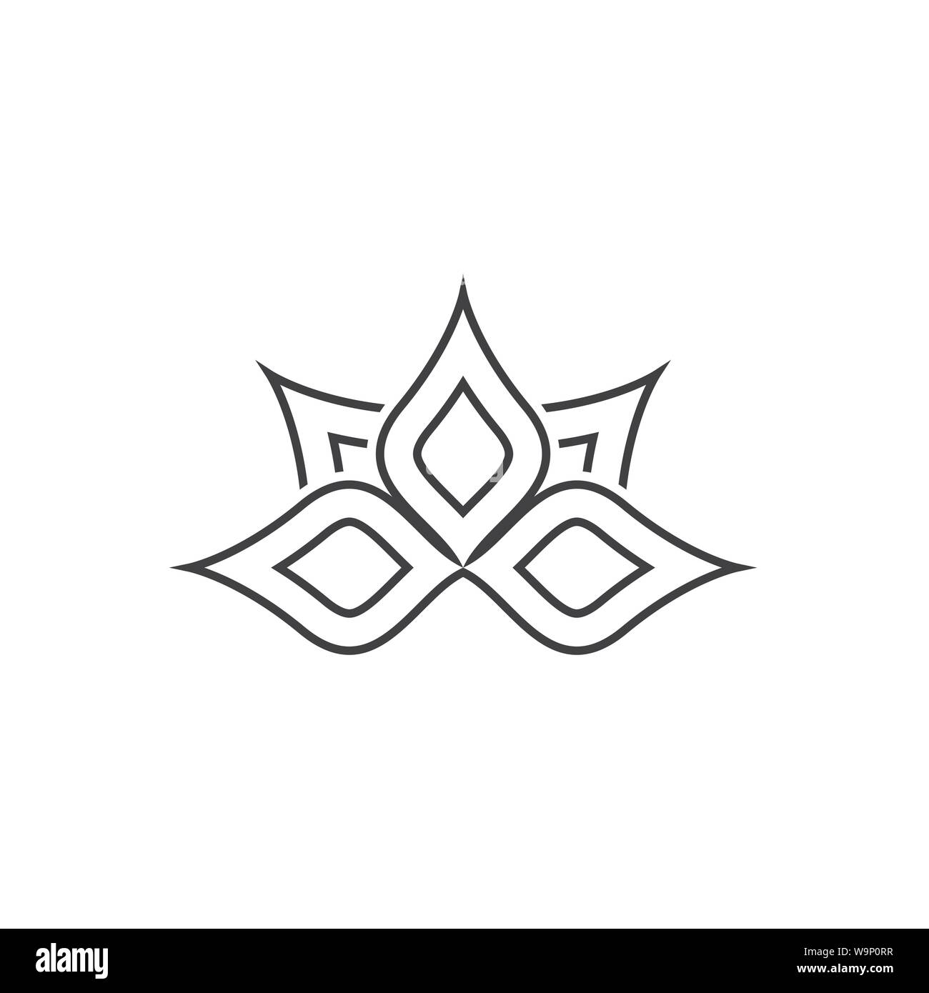 Beauty salon concept vector Black and White Stock Photos & Images - Alamy