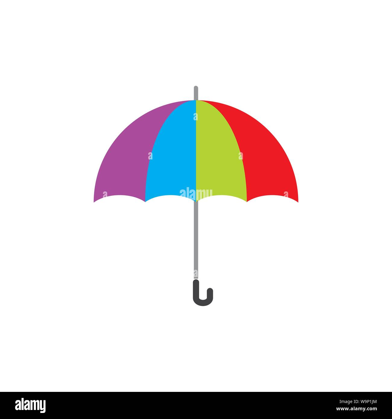 Umbrella icon vector design template Stock Vector Image & Art - Alamy