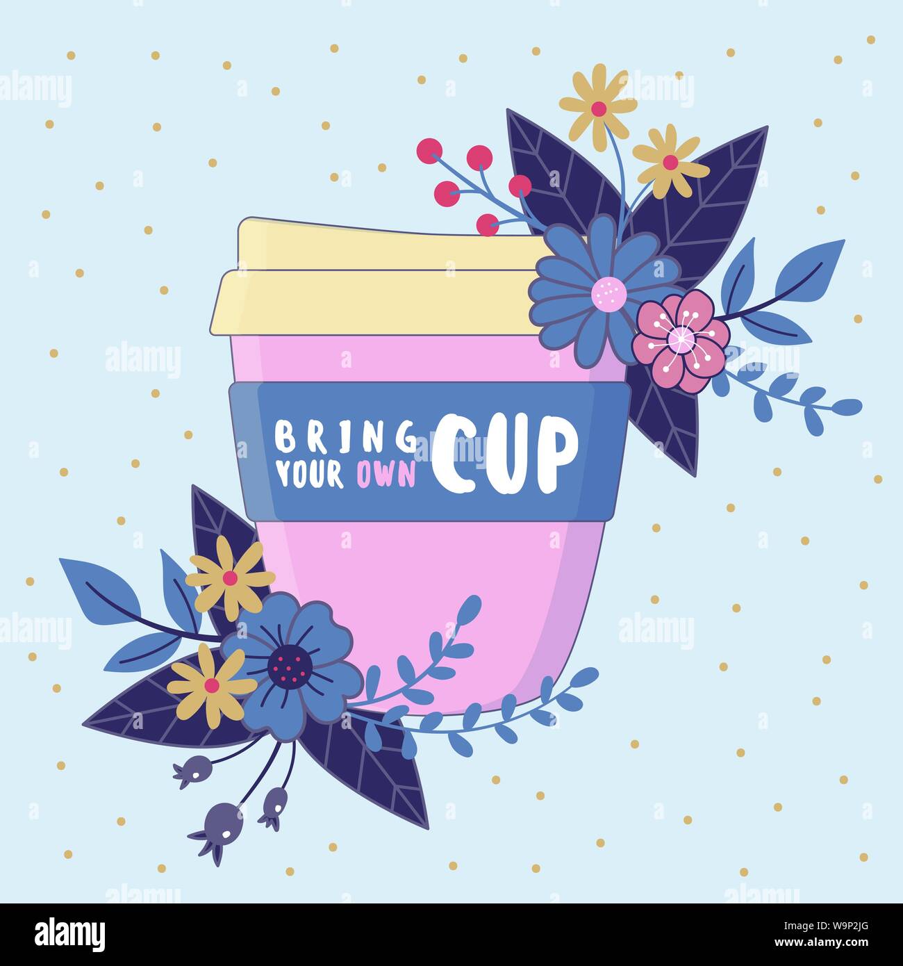 Bring your own cup hi-res stock photography and images - Alamy