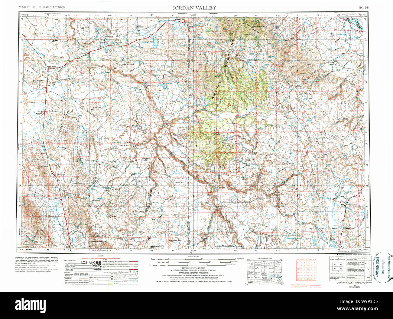 Maps of jordan Cut Out Stock Images & Pictures - Alamy