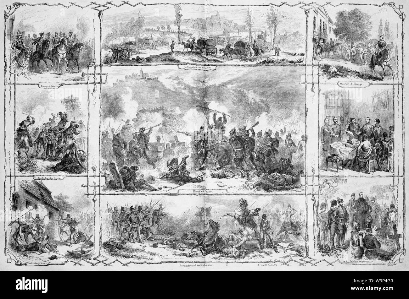 Die Gartenlaube (1866) b 500 Stock Photo - Alamy