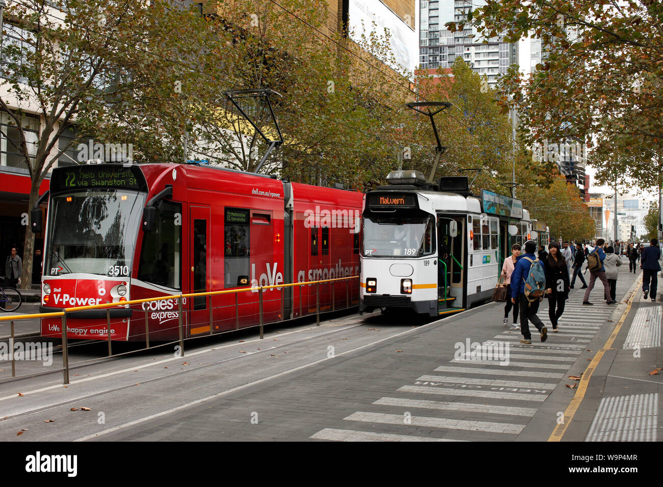 City trams hi-res stock photography and images - Alamy