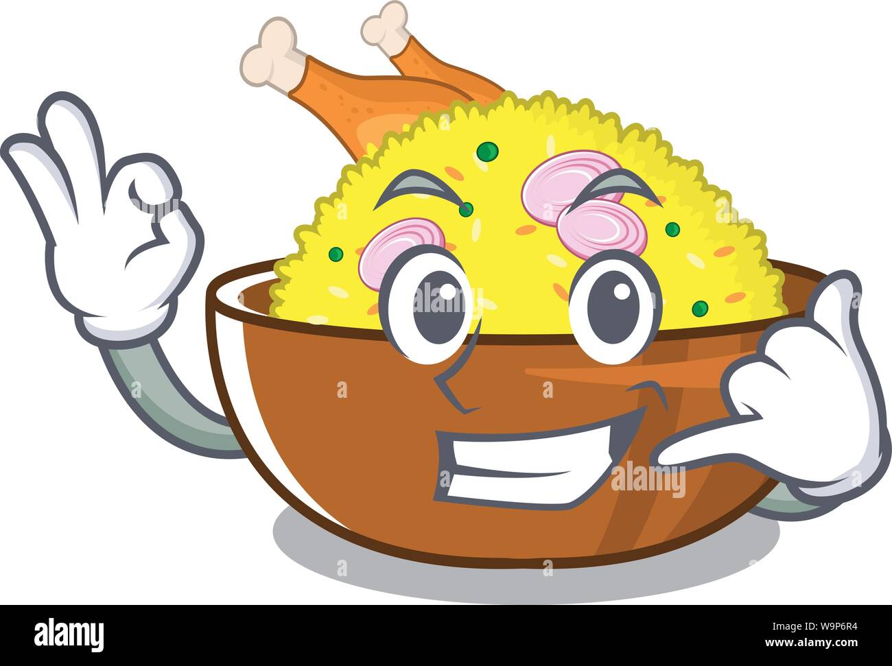 Call me chicken biryani with in cartoon shape Stock Vector Image & Art ...