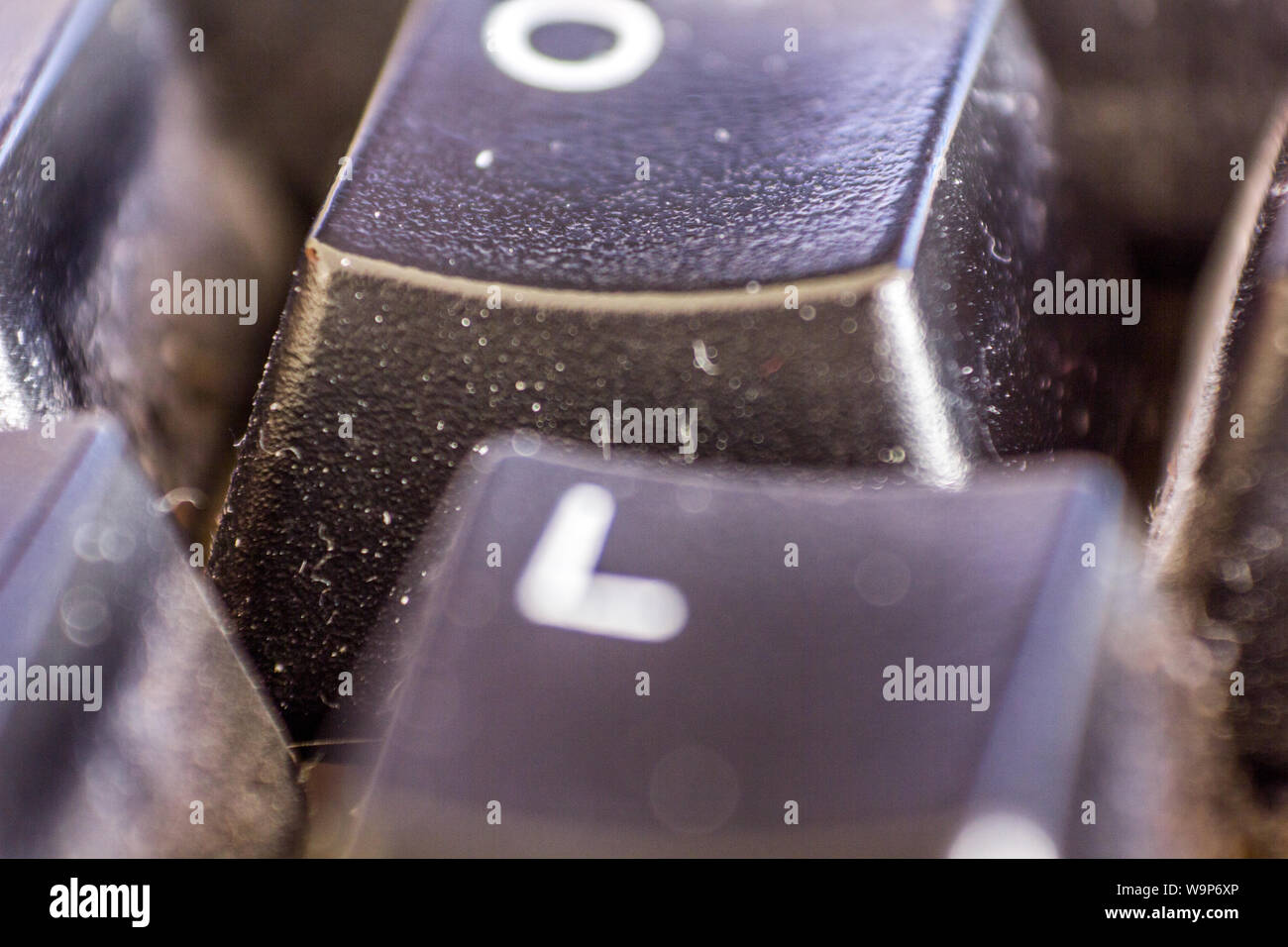 Dirty keyboard hi-res stock photography and images - Alamy
