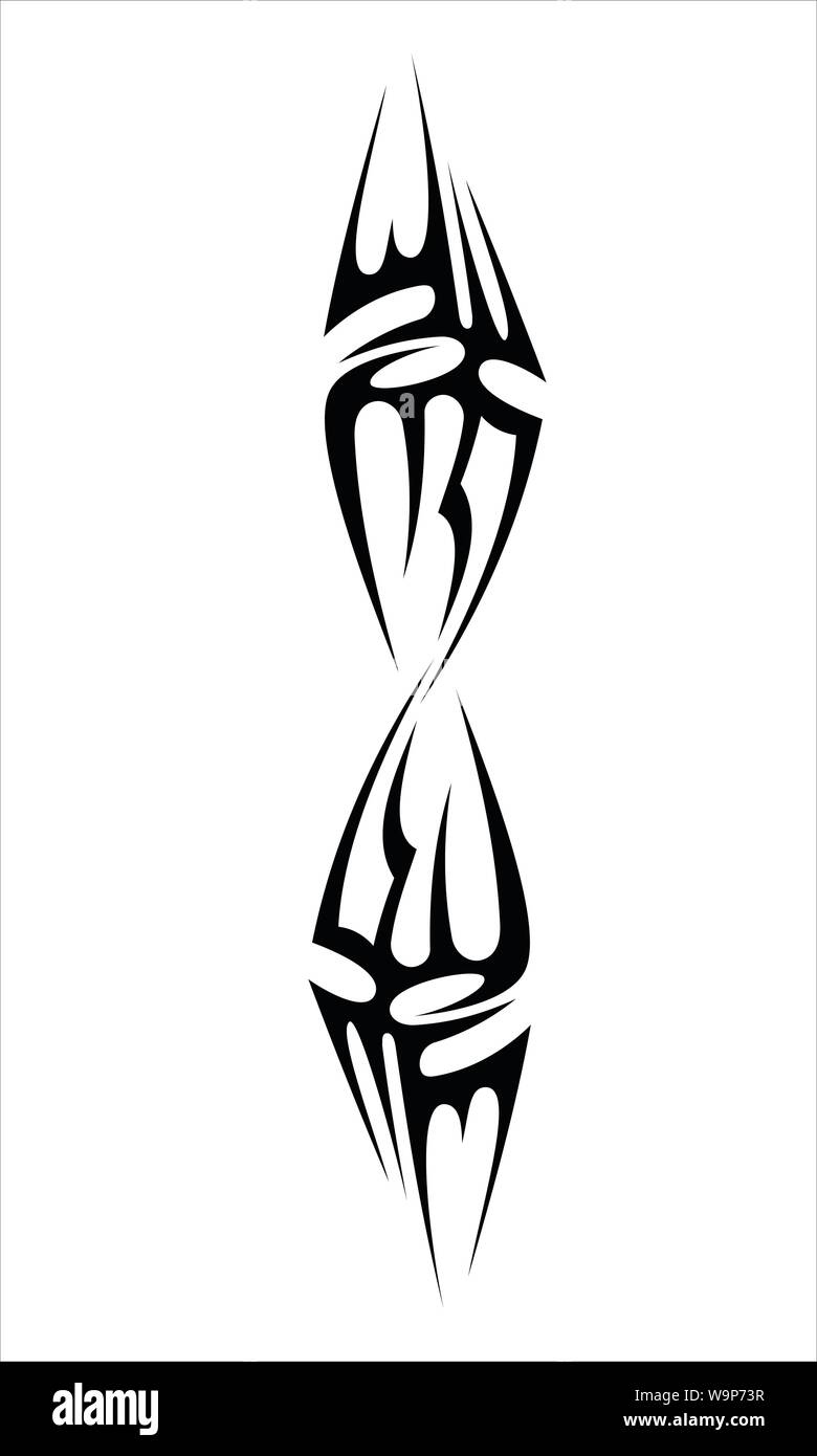 Tribal Hourglass Drawings