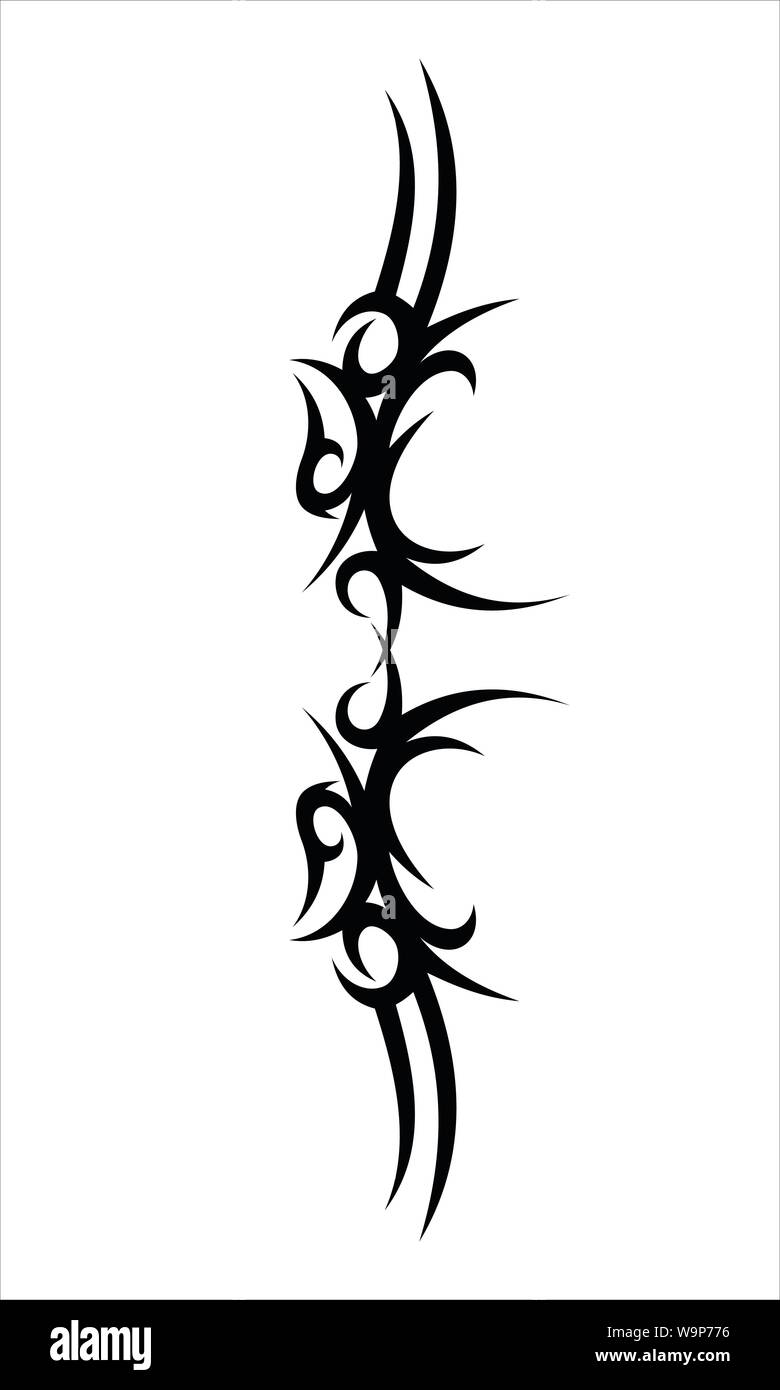 tribal vectors for tattoo designs, engraving and other design purposes ...