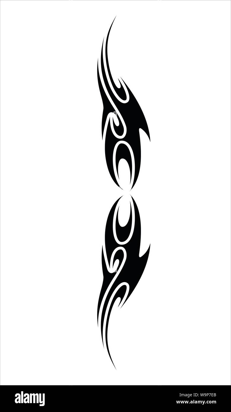 tribal vectors for tattoo designs, engraving and other design purposes ...