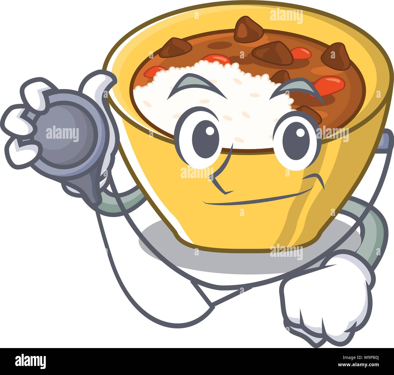 Japanese curry rice Stock Vector Images - Alamy