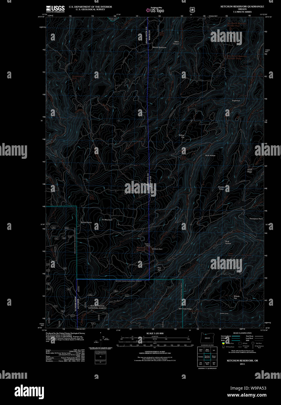 Ketchum map hi-res stock photography and images - Alamy