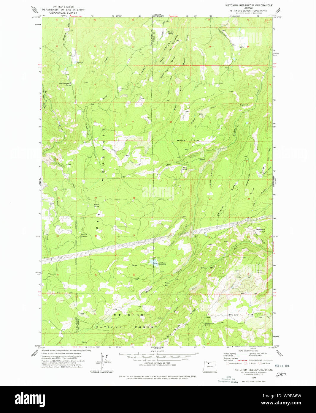 Ketchum map hi-res stock photography and images - Alamy