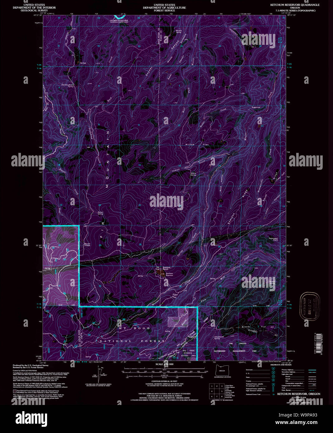 Ketchum map hi-res stock photography and images - Alamy