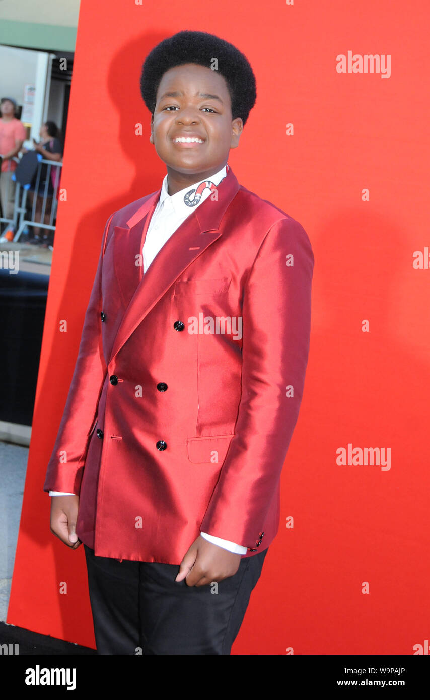 Los Angeles, California, USA 14th August 2019 Actor Keith L. Williams ...