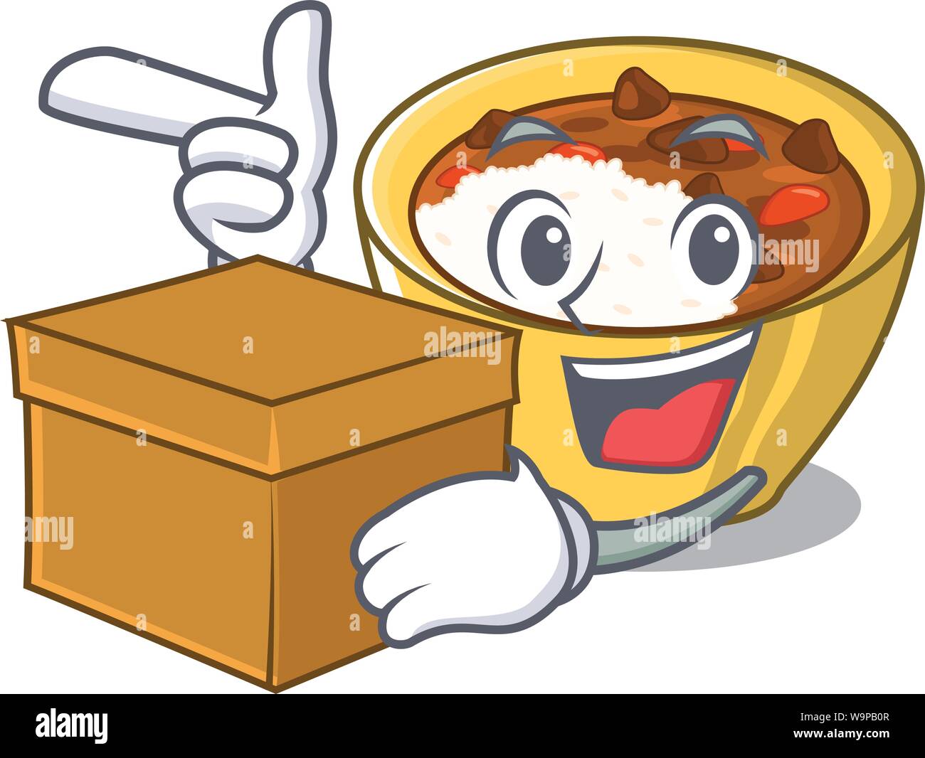 Rice chicken squid Stock Vector Images - Alamy