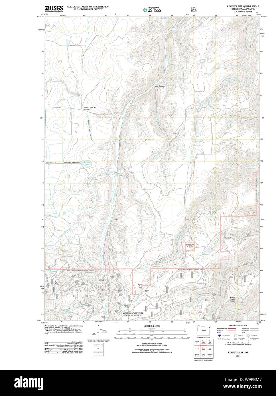 Map of kinney hi-res stock photography and images - Alamy