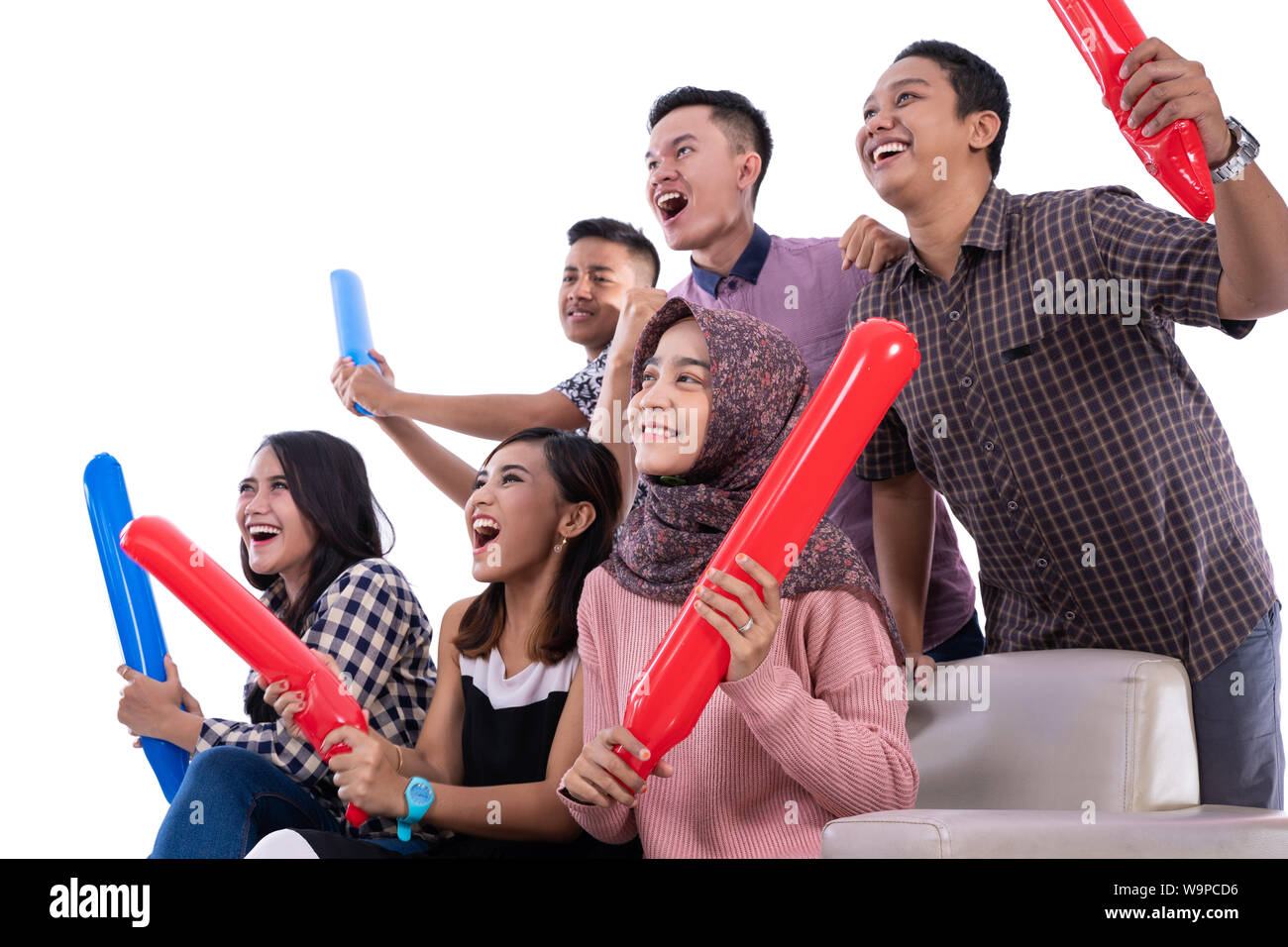 Female college football fans hi-res stock photography and images - Alamy