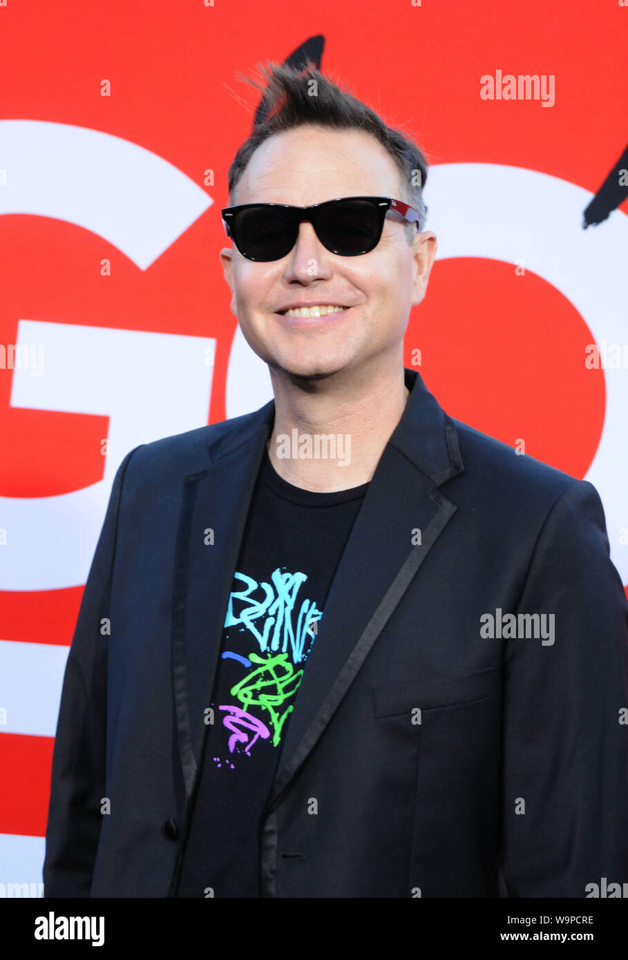 Los Angeles, California, USA 14th August 2019 Musician Mark Hoppus of ...