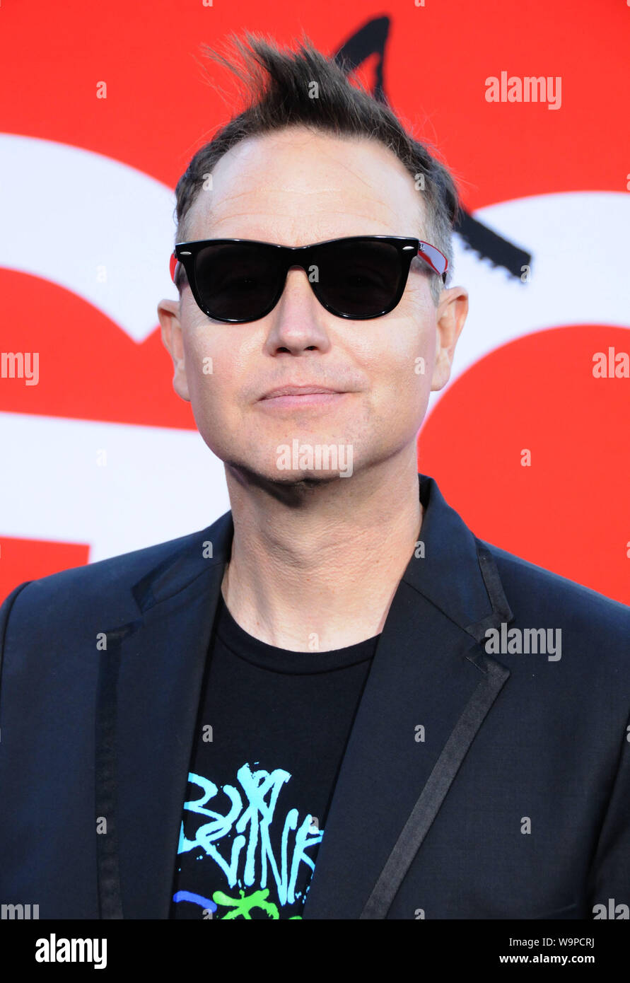 Los Angeles, California, USA 14th August 2019 Musician Mark Hoppus of ...