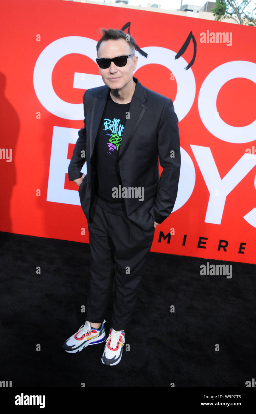Los Angeles, California, USA 14th August 2019 Musician Mark Hoppus of ...