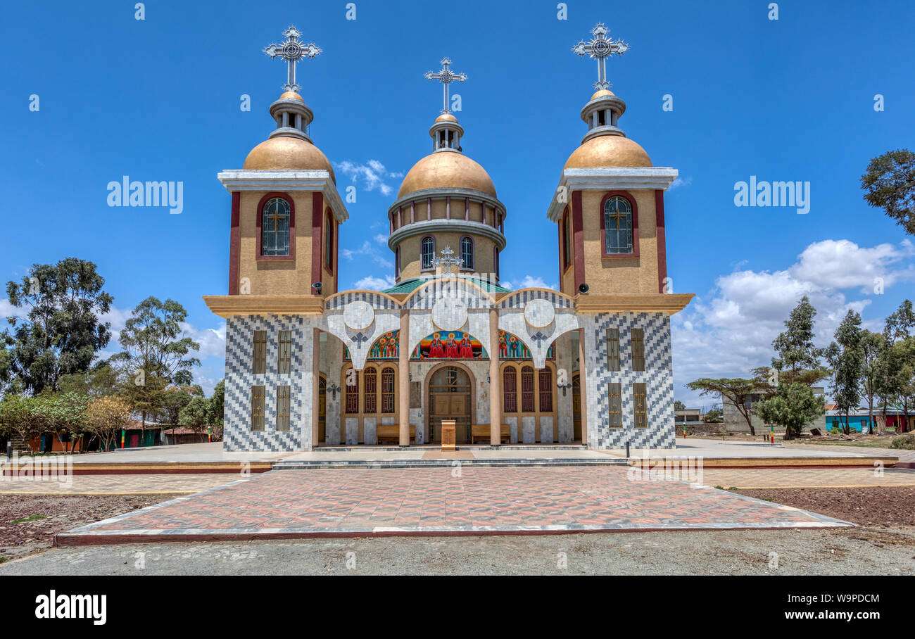 Beautiful architecture of St. Gebriel Orthodox Christian Church, Asasa ...