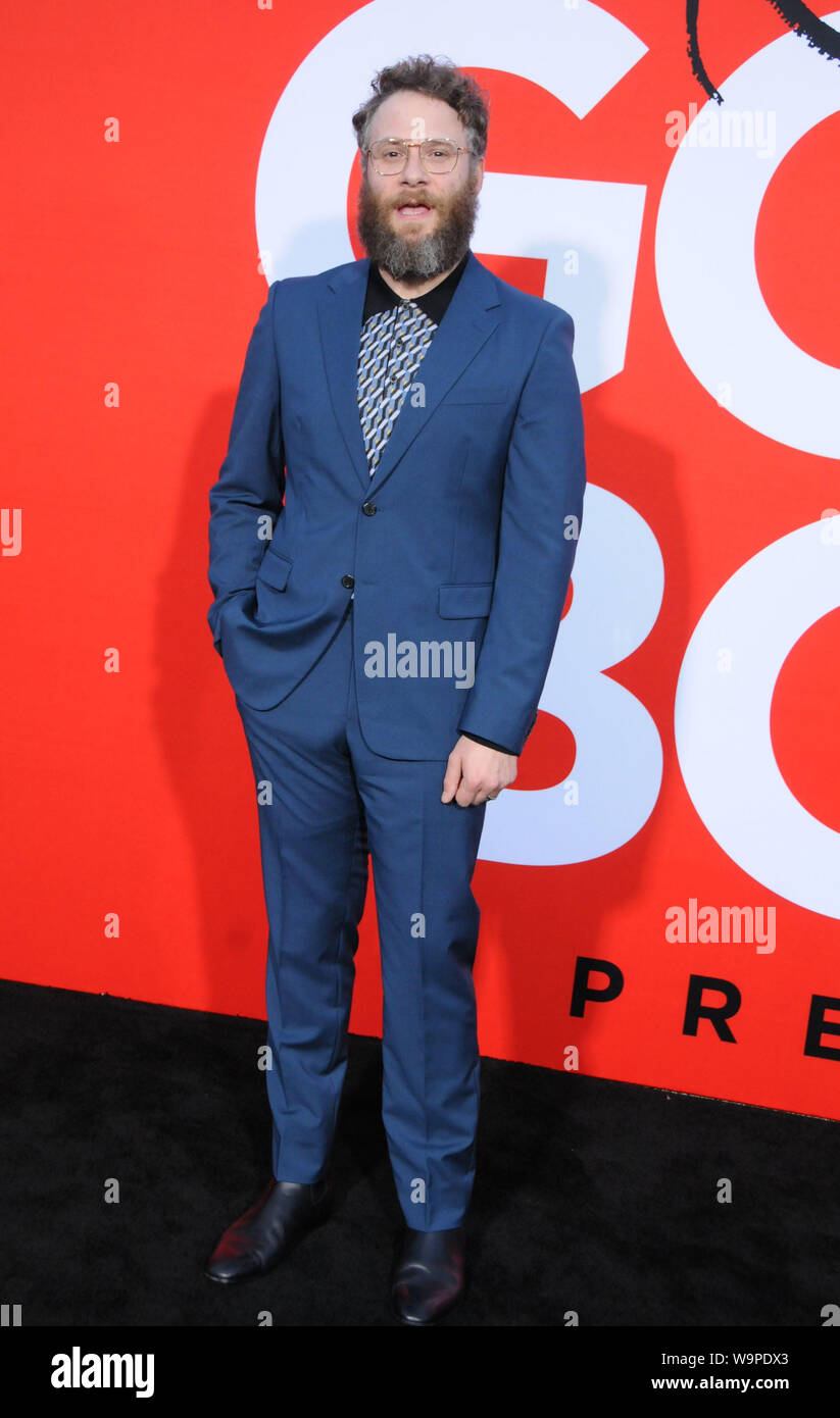 Los Angeles, California, USA 14th August 2019 Producer/actor Seth Rogen ...