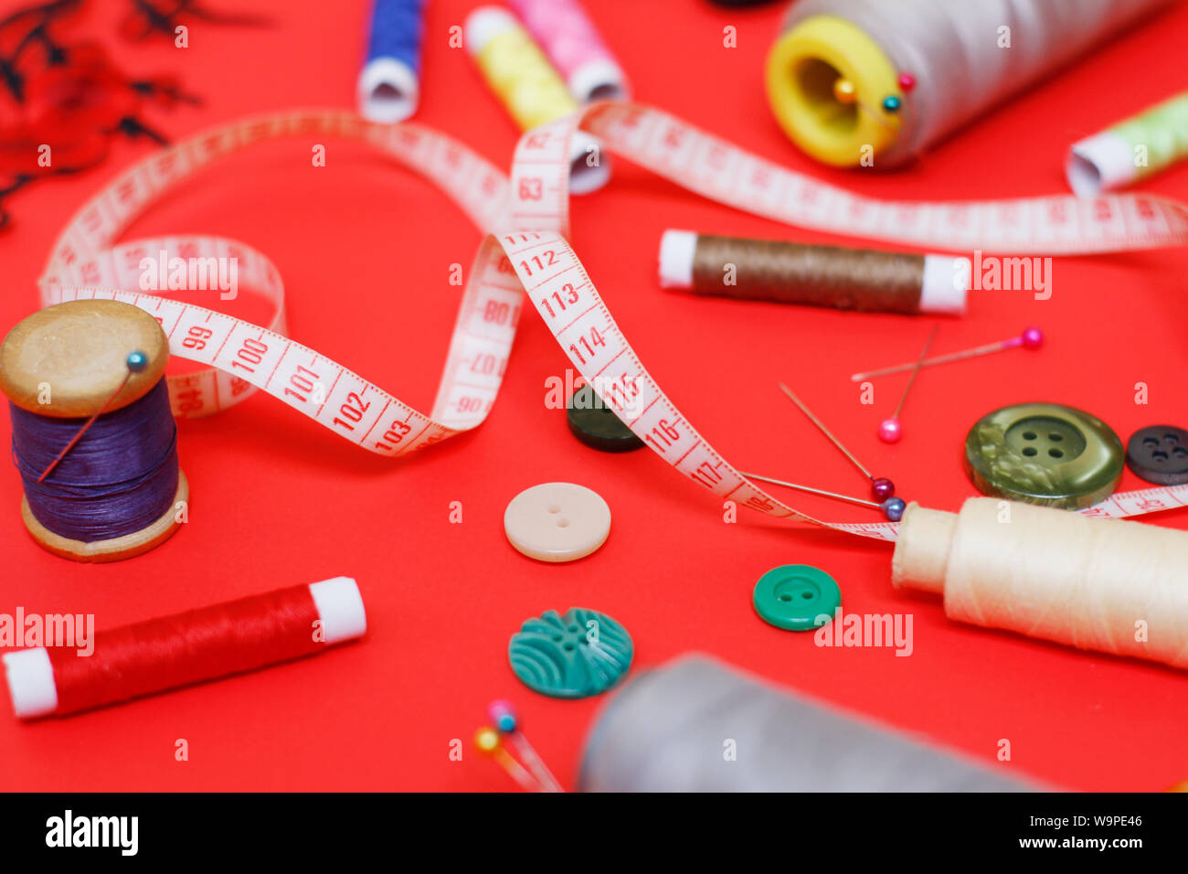 Thread color samples hi-res stock photography and images - Alamy