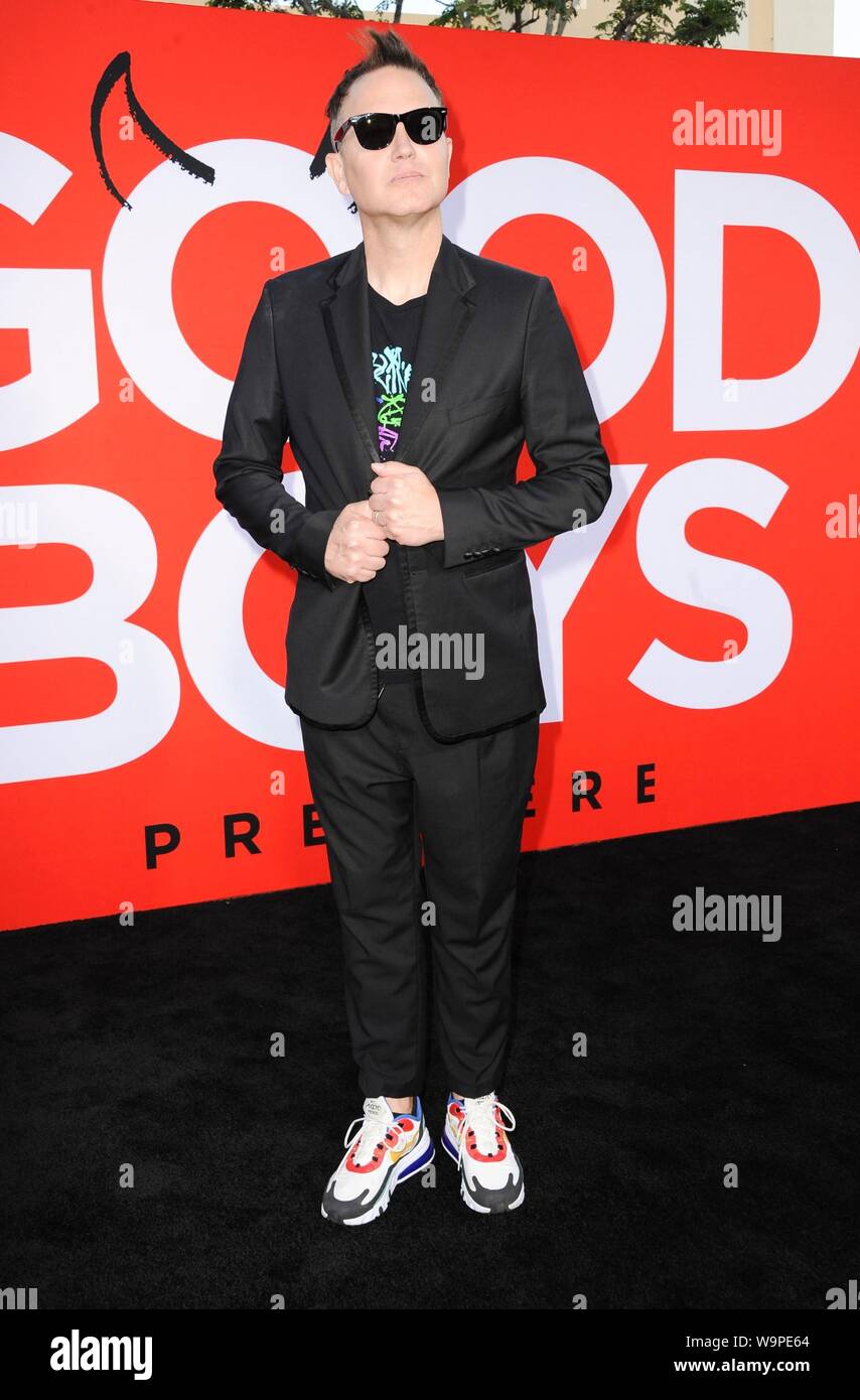 Los Angeles, CA. 14th Aug, 2019. Mark Hoppus at arrivals for GOOD BOYS ...