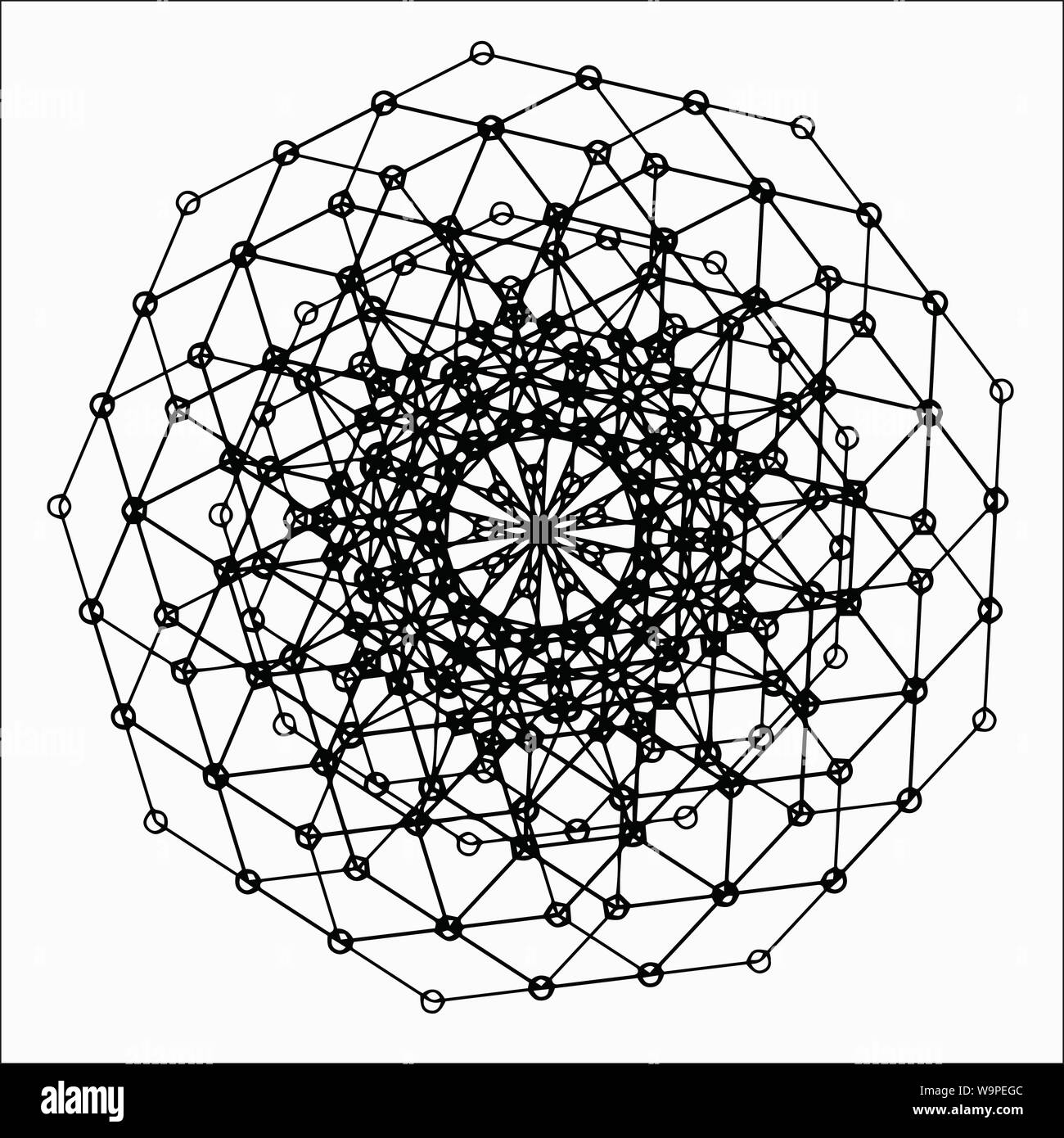vector icon of geometry shape Stock Vector Image & Art - Alamy