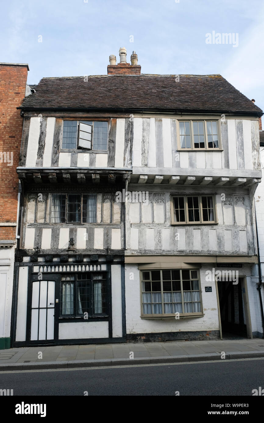 Period buildings in Tewkesbury High Street Stock Photo - Alamy