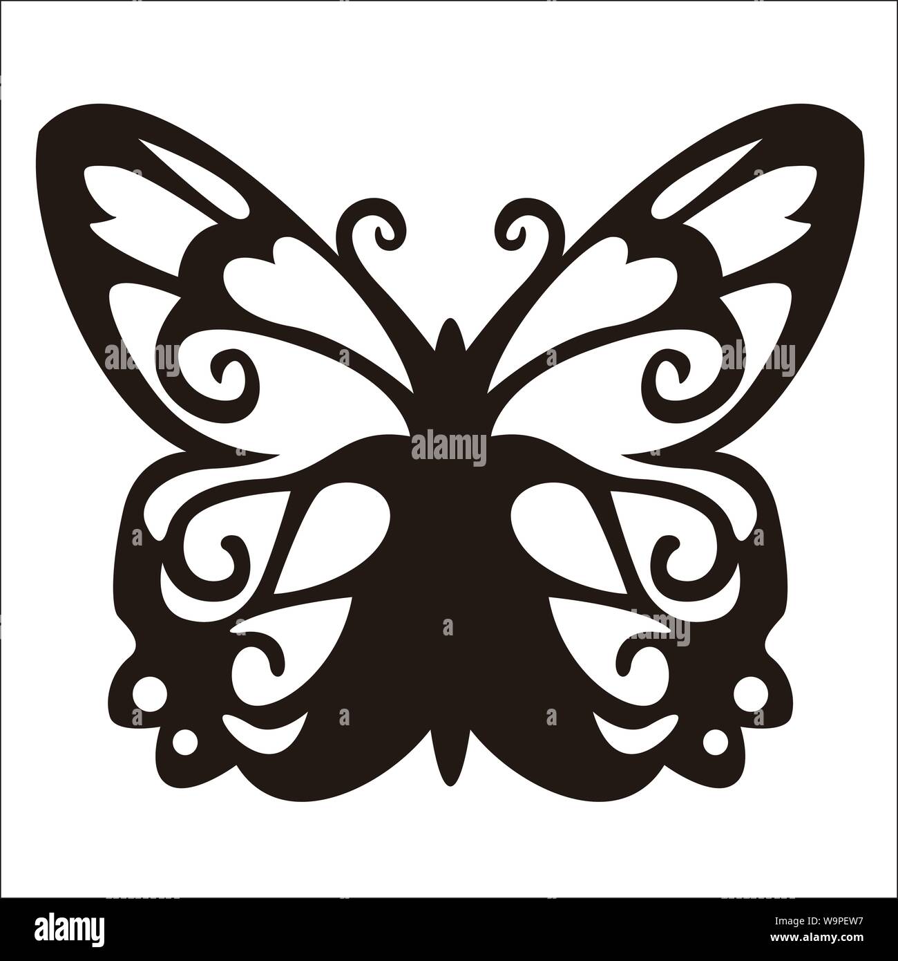 vector butterfly for design Stock Vector Image & Art - Alamy