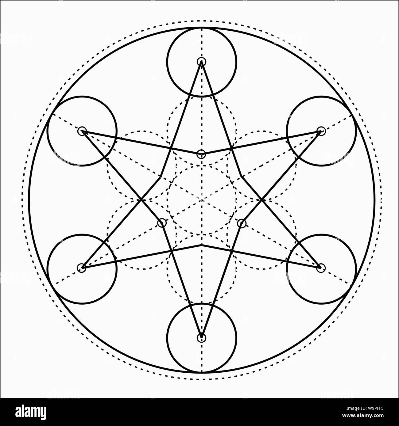 vector icon of geometry shape Stock Vector Image & Art - Alamy