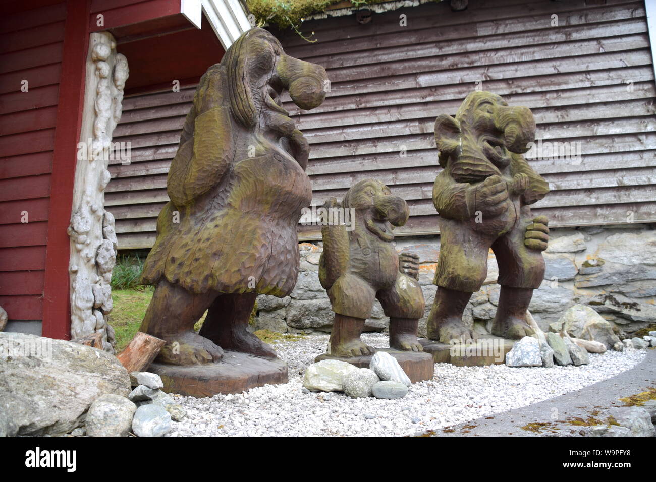 Norwegian trolls are shy subterranean creatures of Norse folklore ...