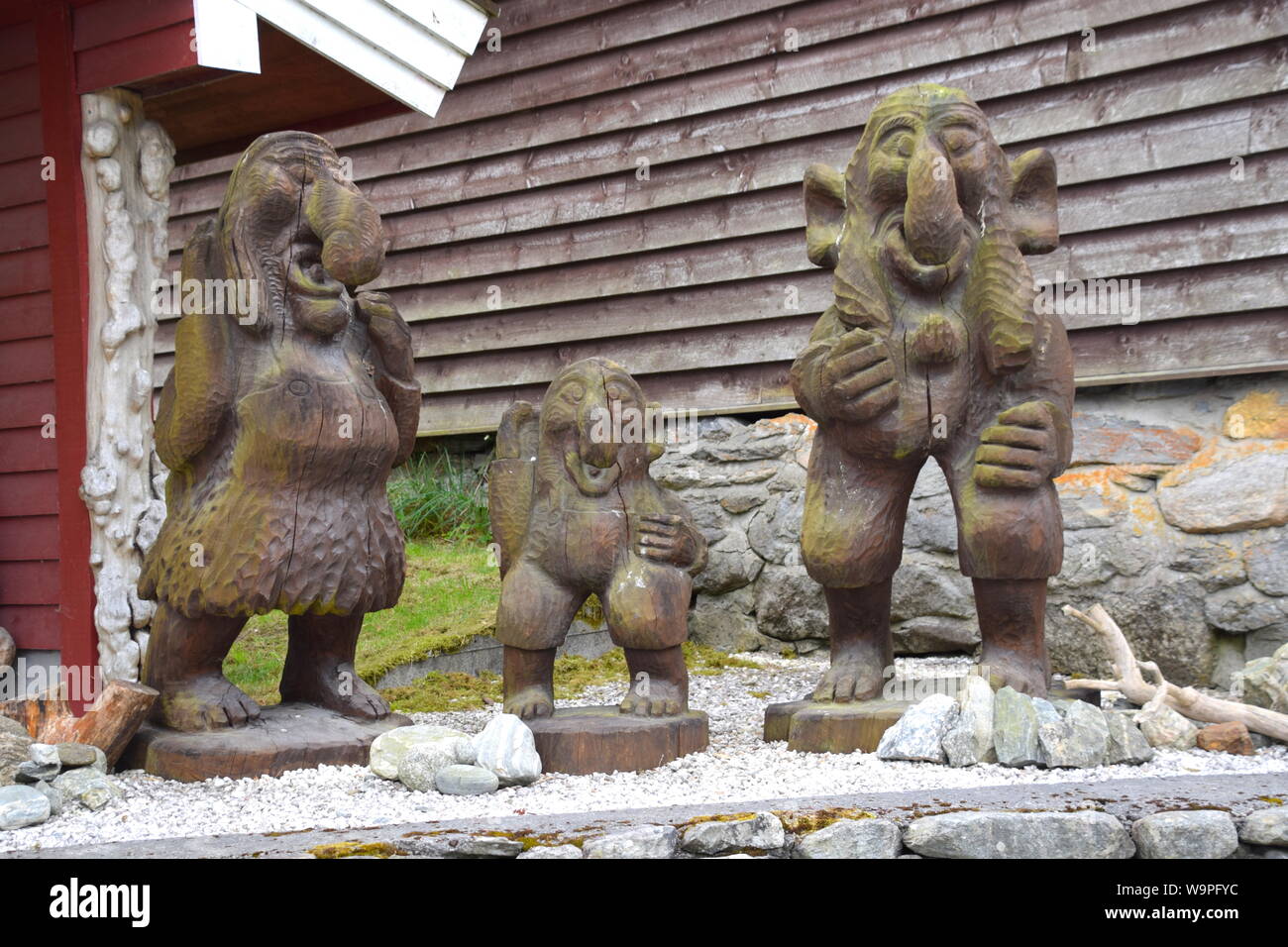 Norwegian trolls are shy subterranean creatures of Norse folklore ...