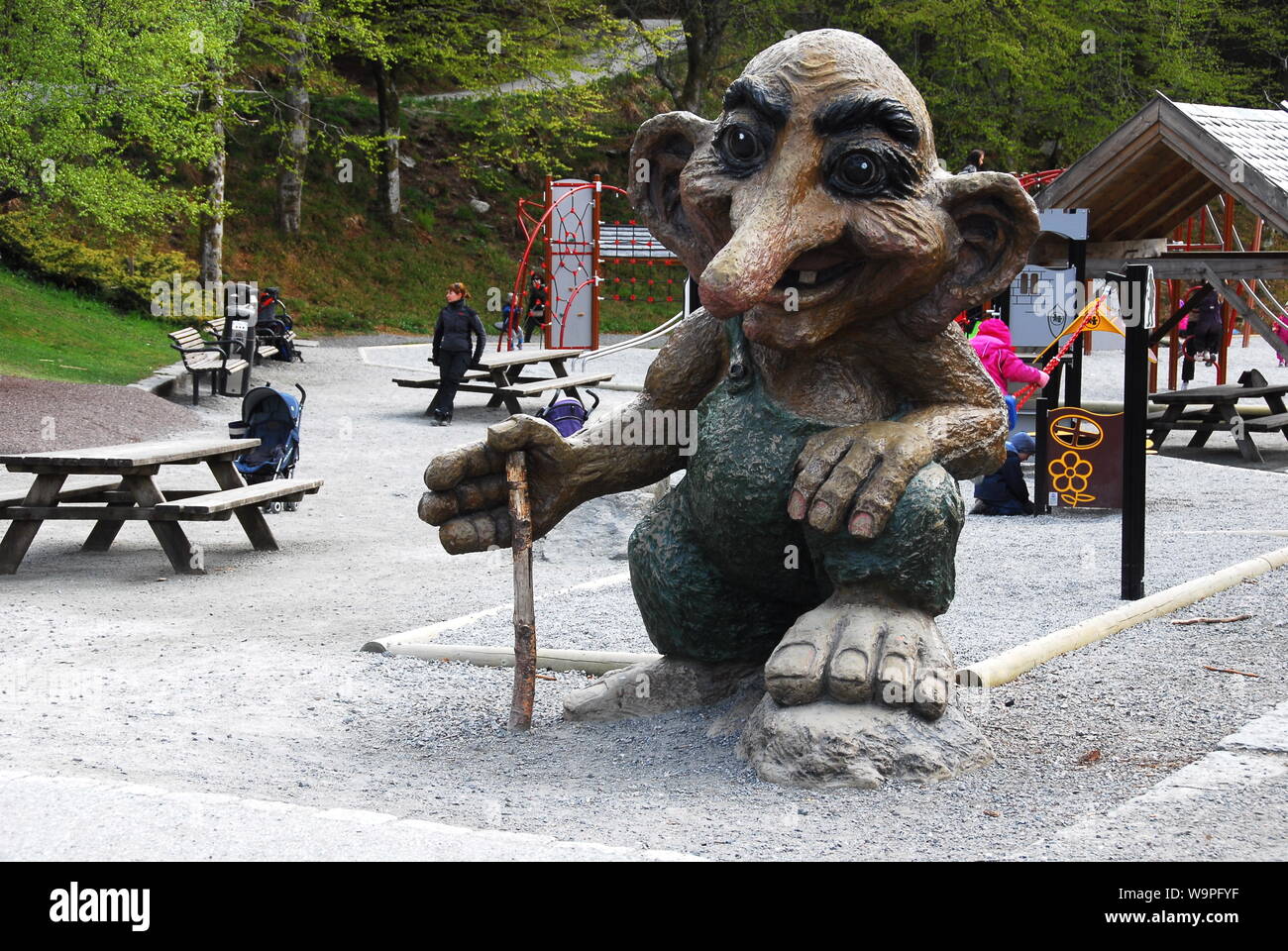Norwegian trolls are shy subterranean creatures of Norse folklore ...