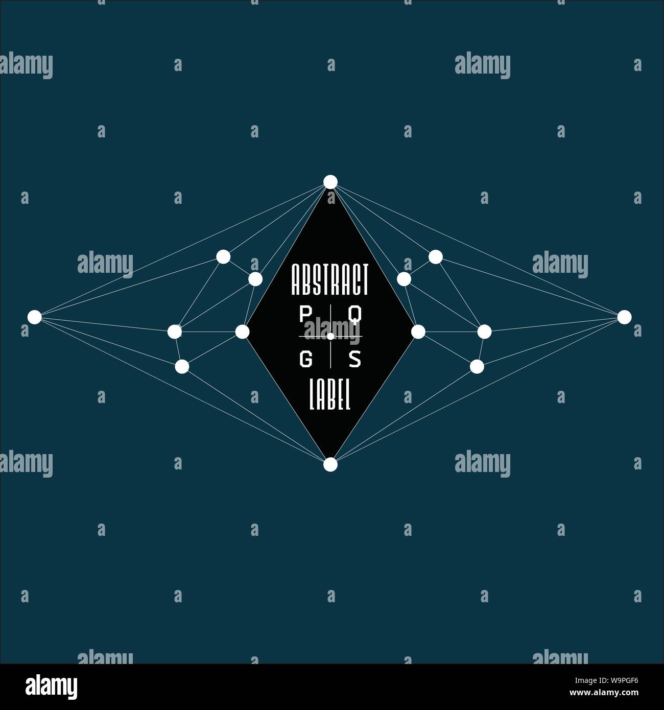 abstract polygon background Stock Vector Image & Art - Alamy