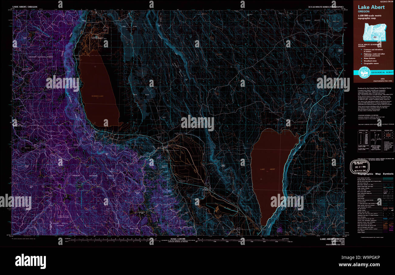 Lake abert hi-res stock photography and images - Alamy