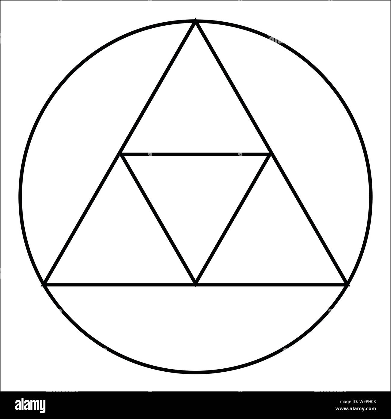 vector icon of geometry shape Stock Vector Image & Art - Alamy