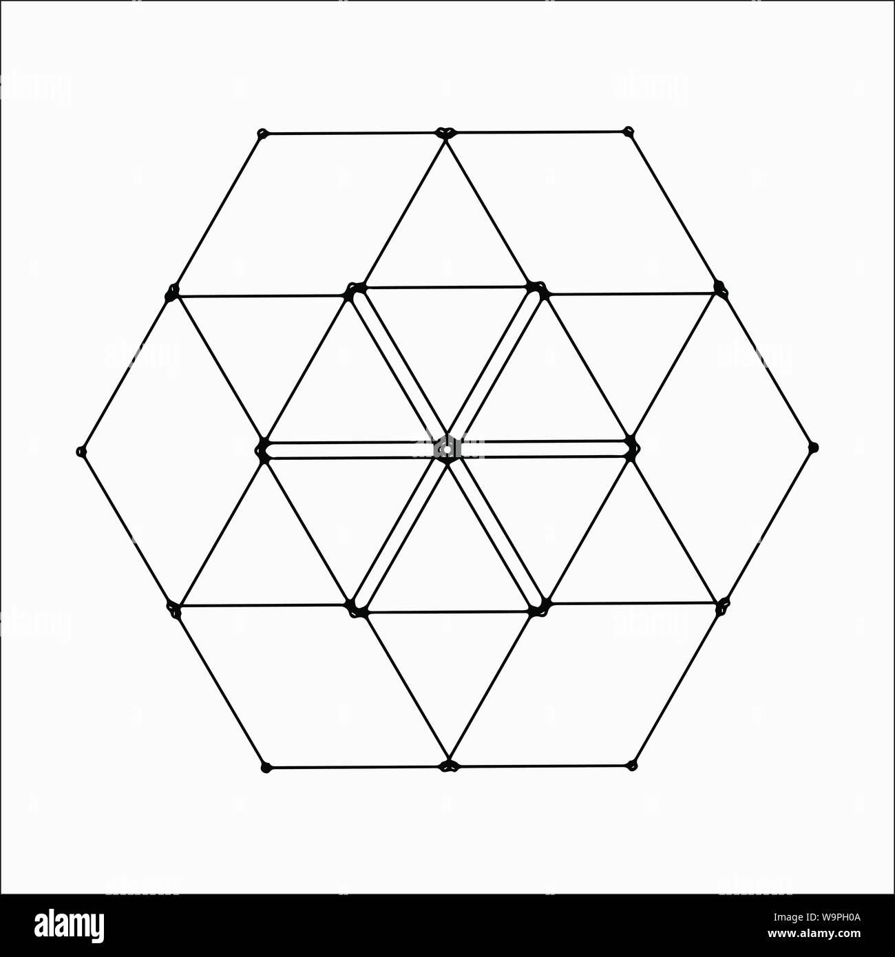 vector icon of geometry shape Stock Vector Image & Art - Alamy