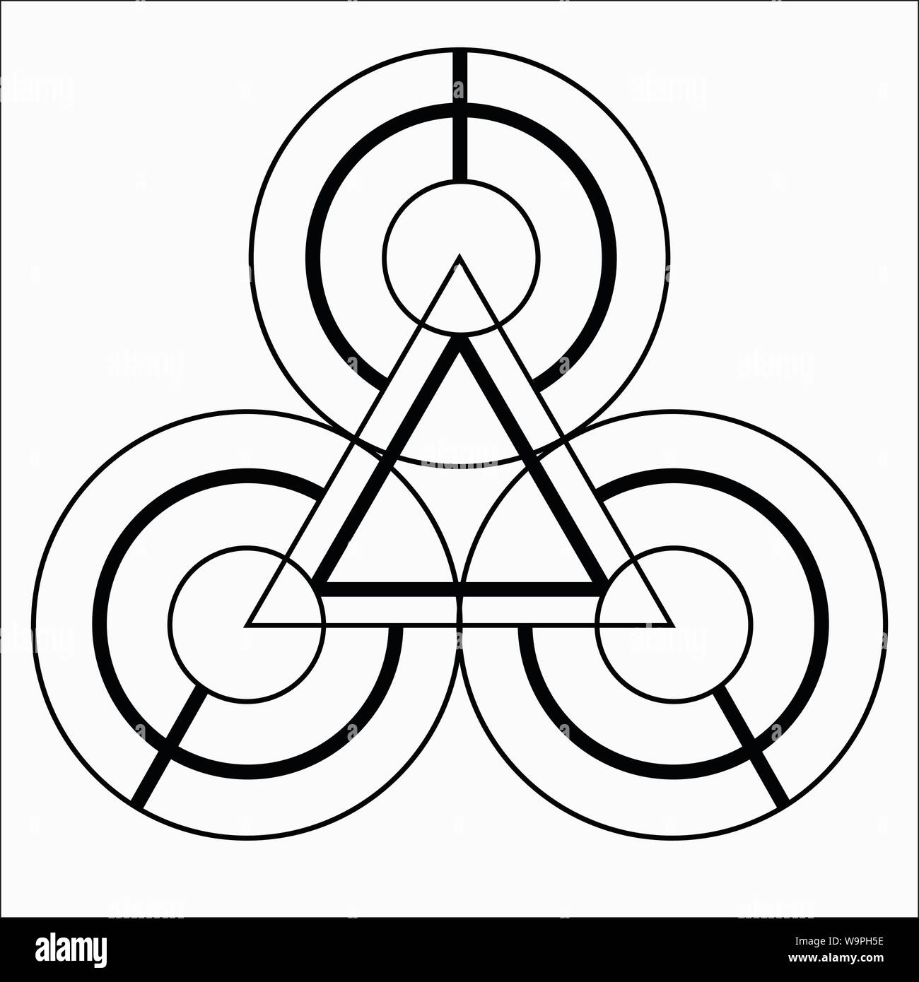 vector icon of geometry shape Stock Vector Image & Art - Alamy