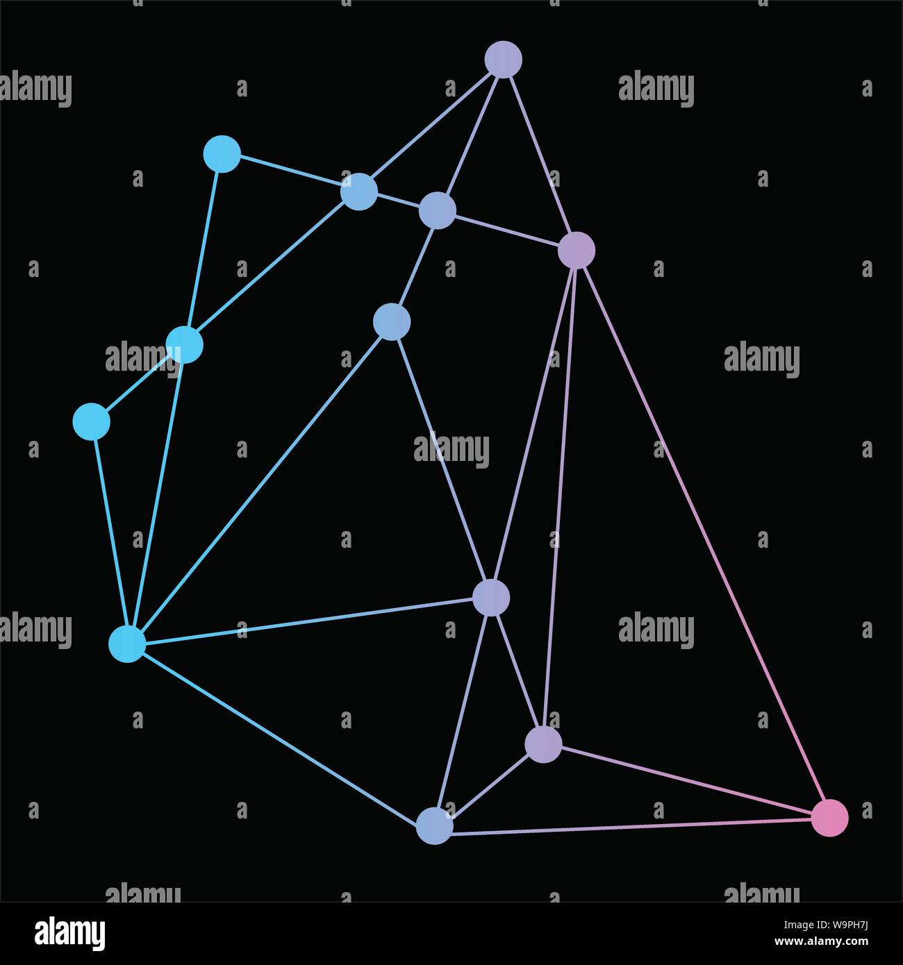 abstract polygon background Stock Vector Image & Art - Alamy