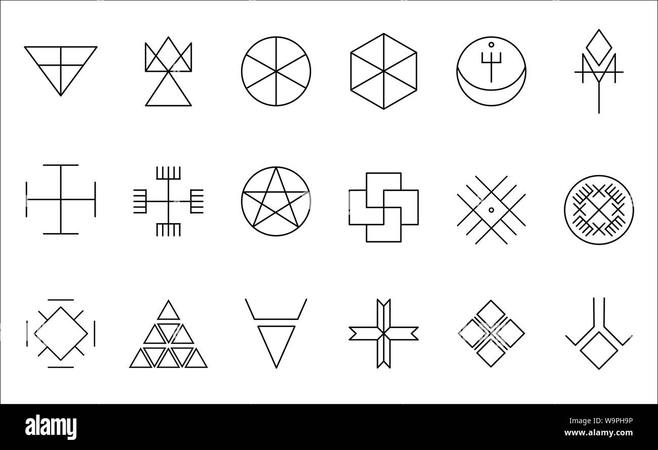 vector icon of geometry shape Stock Vector Image & Art - Alamy