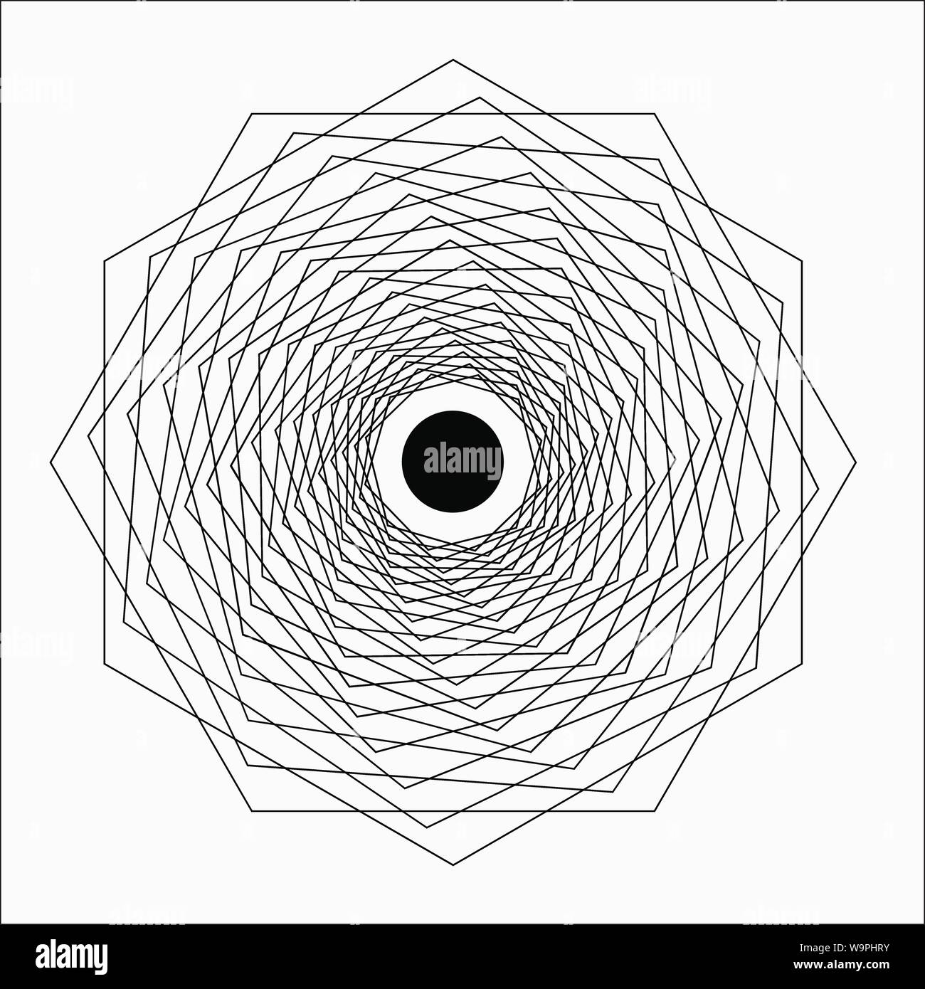 vector icon of geometry shape Stock Vector Image & Art - Alamy