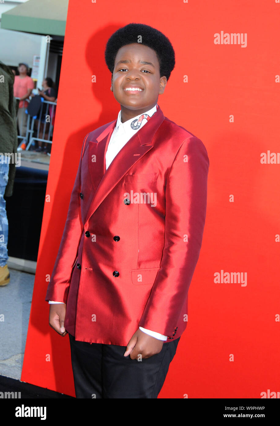 Los Angeles, California, USA 14th August 2019 Actor Keith L. Williams ...