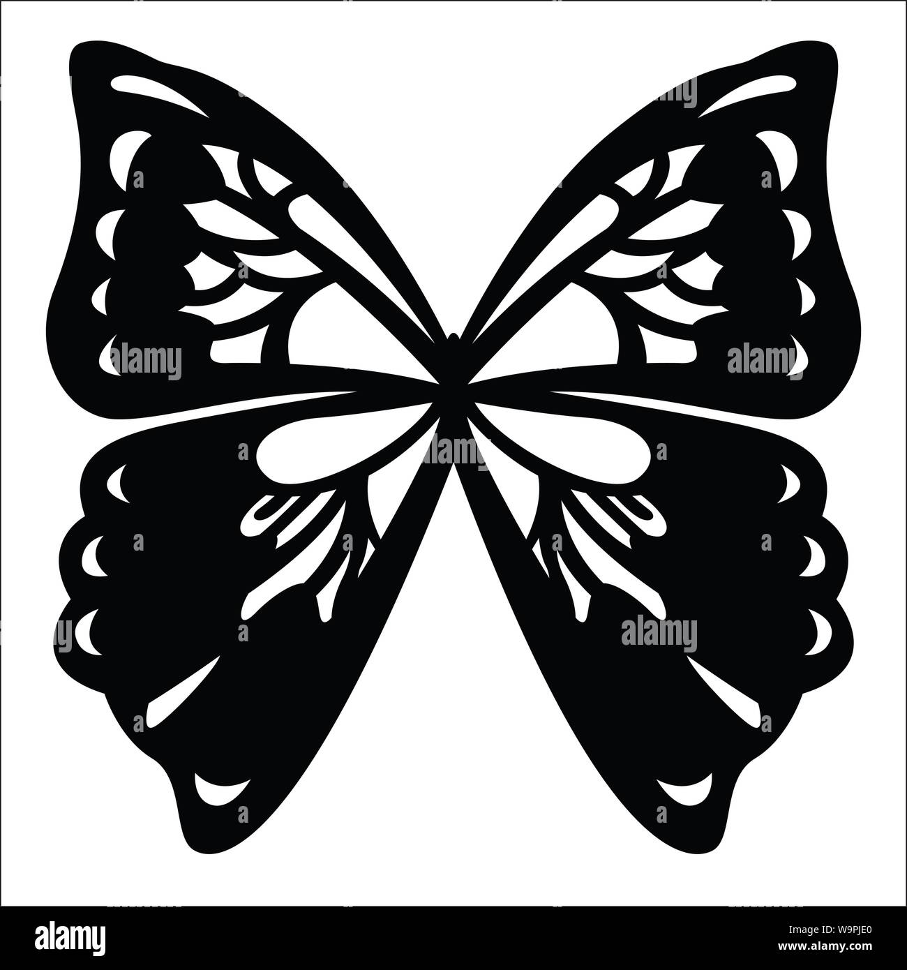 vector butterfly for design Stock Vector Image & Art - Alamy